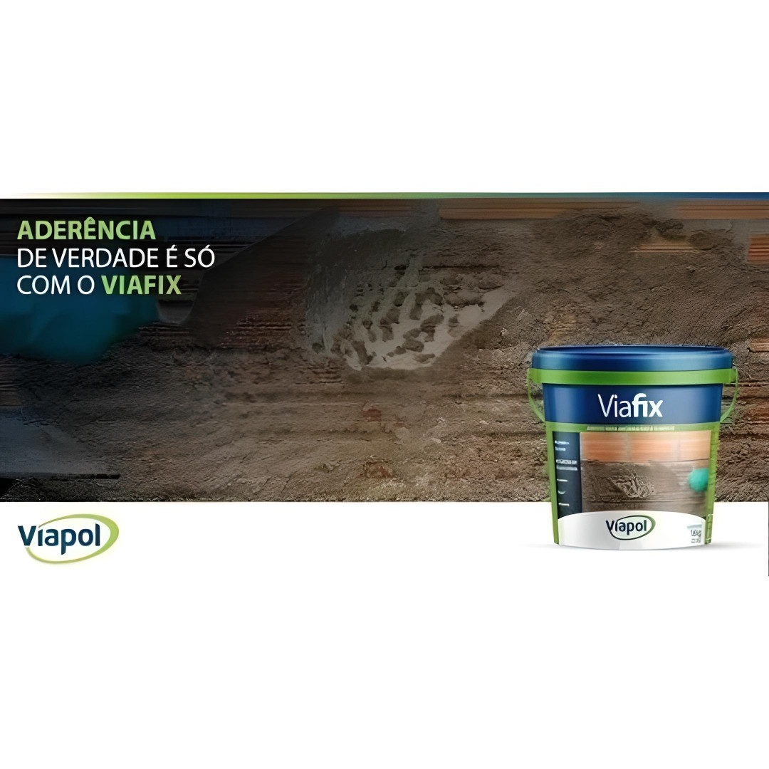 Impermeabilizante Bianco Viafix 18KG Argamassa - Viapol | Construmarla