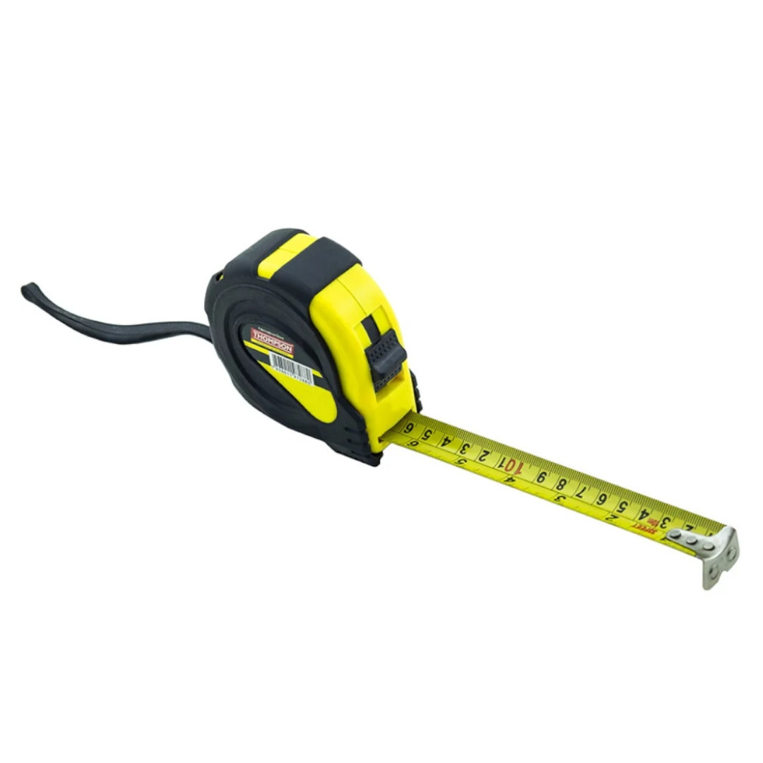 Trena De Medição Manual Emborrachada Com Trava 3 Metros 16mm - Thompson ...