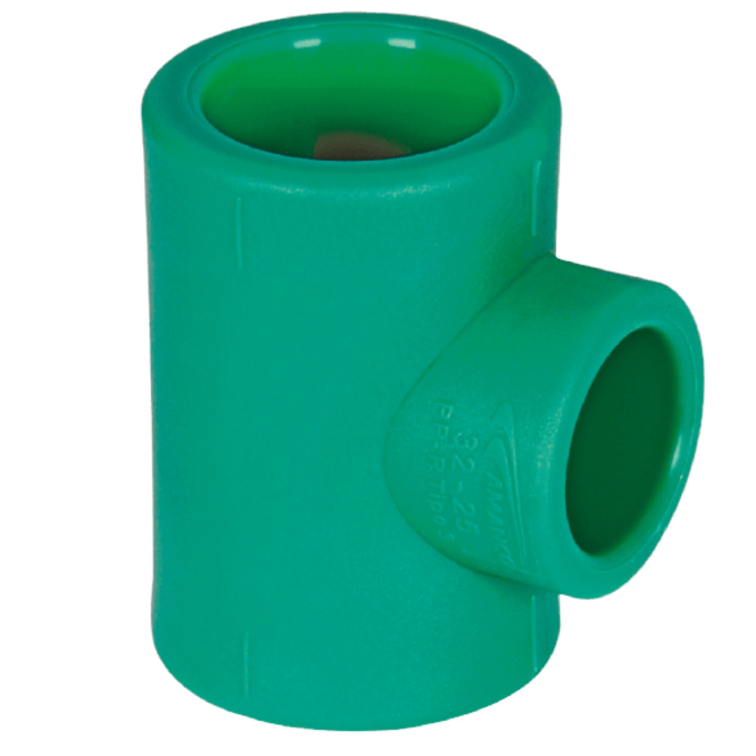 Te PPR 32x25x32mm Com 3 Unidades F/F/F - Amanco | Construmarla