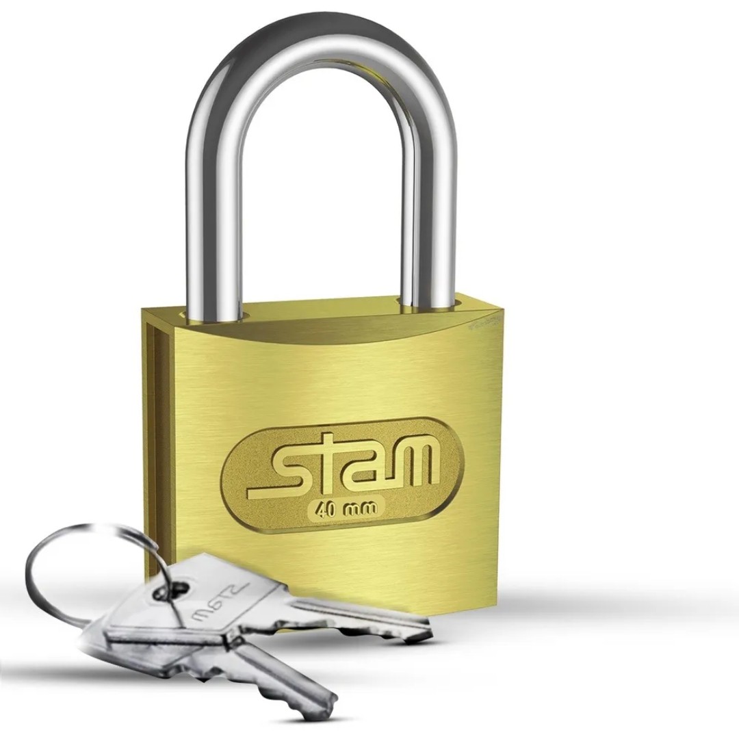 Cadeado De 40mm Zamac Ecoat - Stam | Construmarla