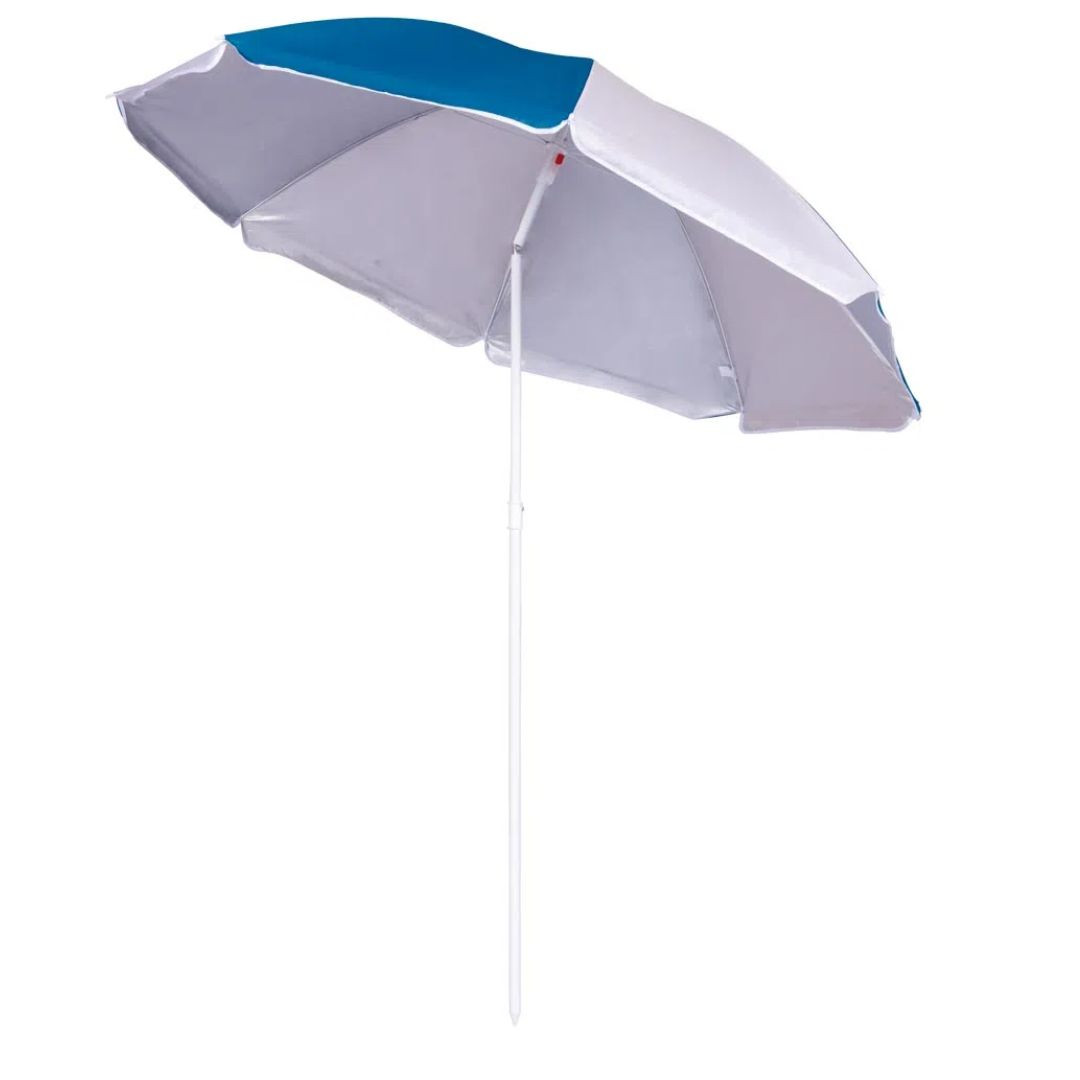 Guarda Sol 1,80 Metros Azul Claro Com Cinza De Aço - Mor Azul Claro com ...