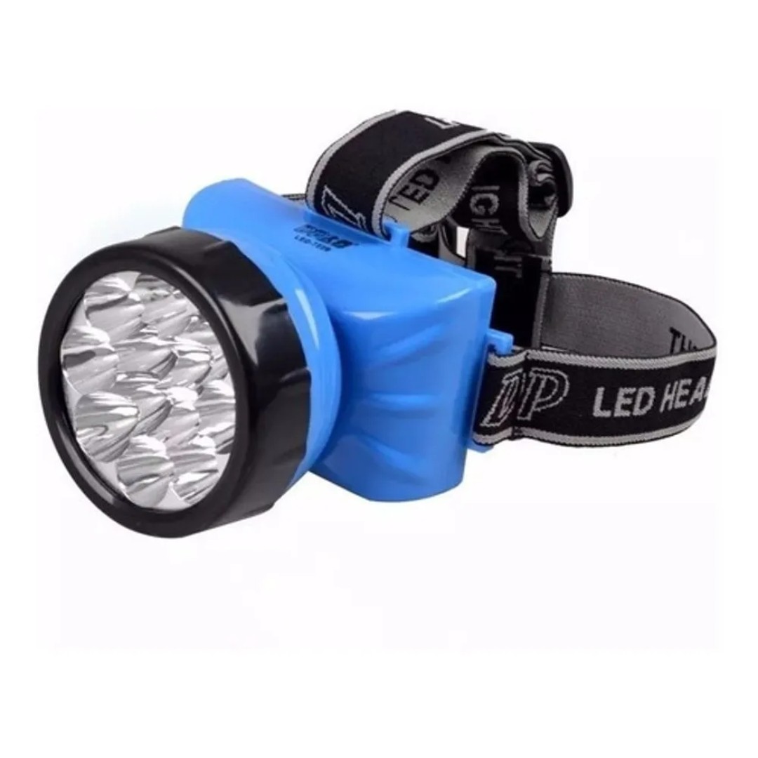 Lanterna Para Cabeça Azul Prática XH900T - Dp Led Light Cor:Azul ...