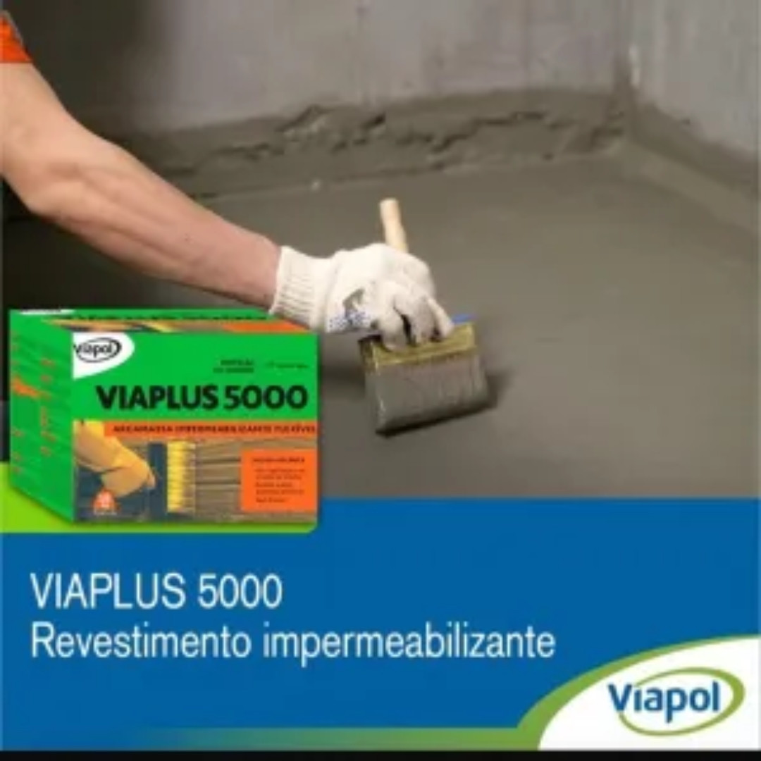 Impermeabilizante Vedaja Viaplus 5000 Caixa 18kg - Viapol | Construmarla